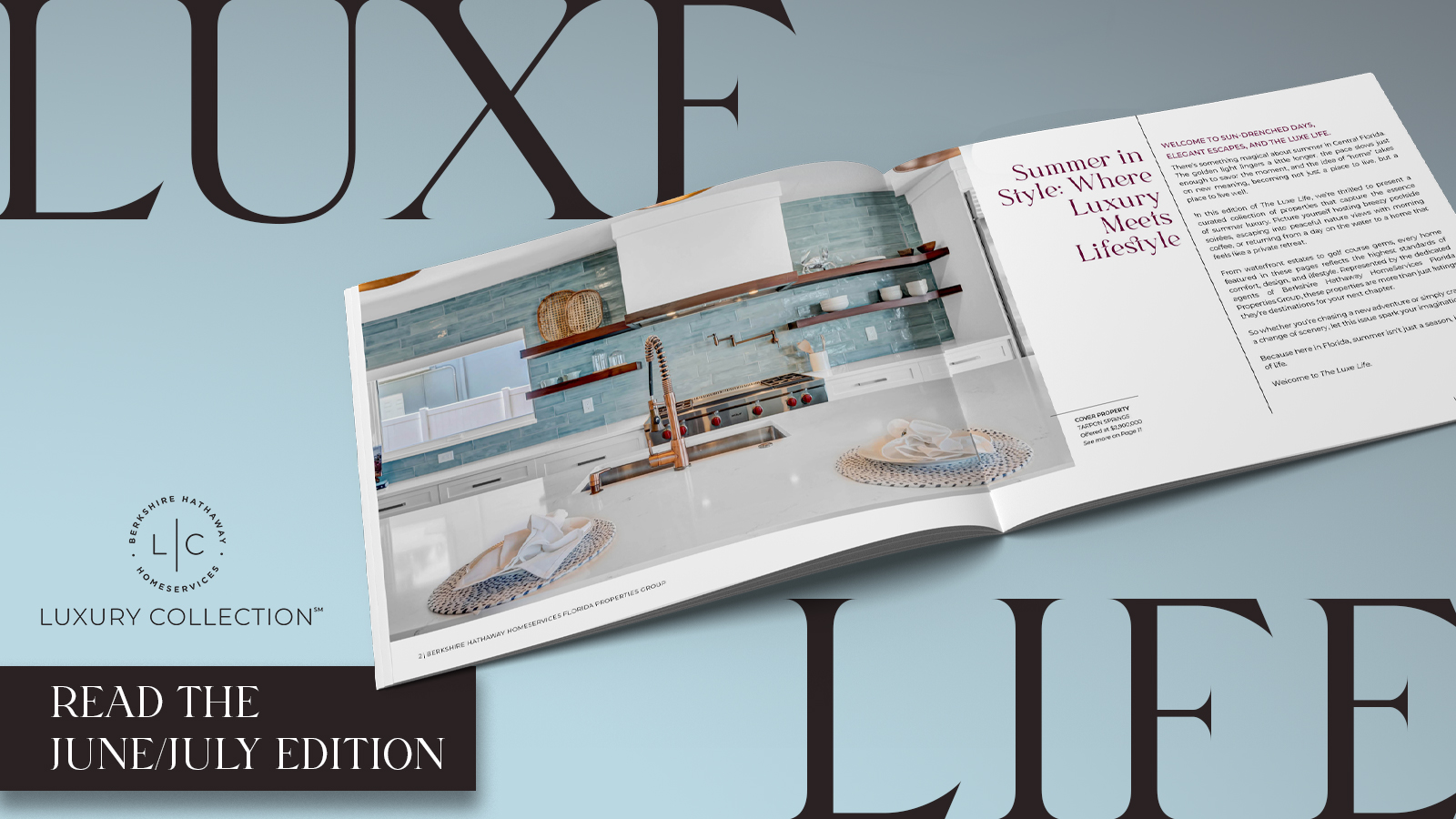 Luxury Real Estate Collection Magazine | Jun-Jul 2025 - BHHS Florida ...